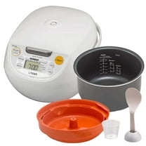 Tiger Electronics 3 Cup Rice Cooker JNPS-55U, Keep Warm, Retractable ...