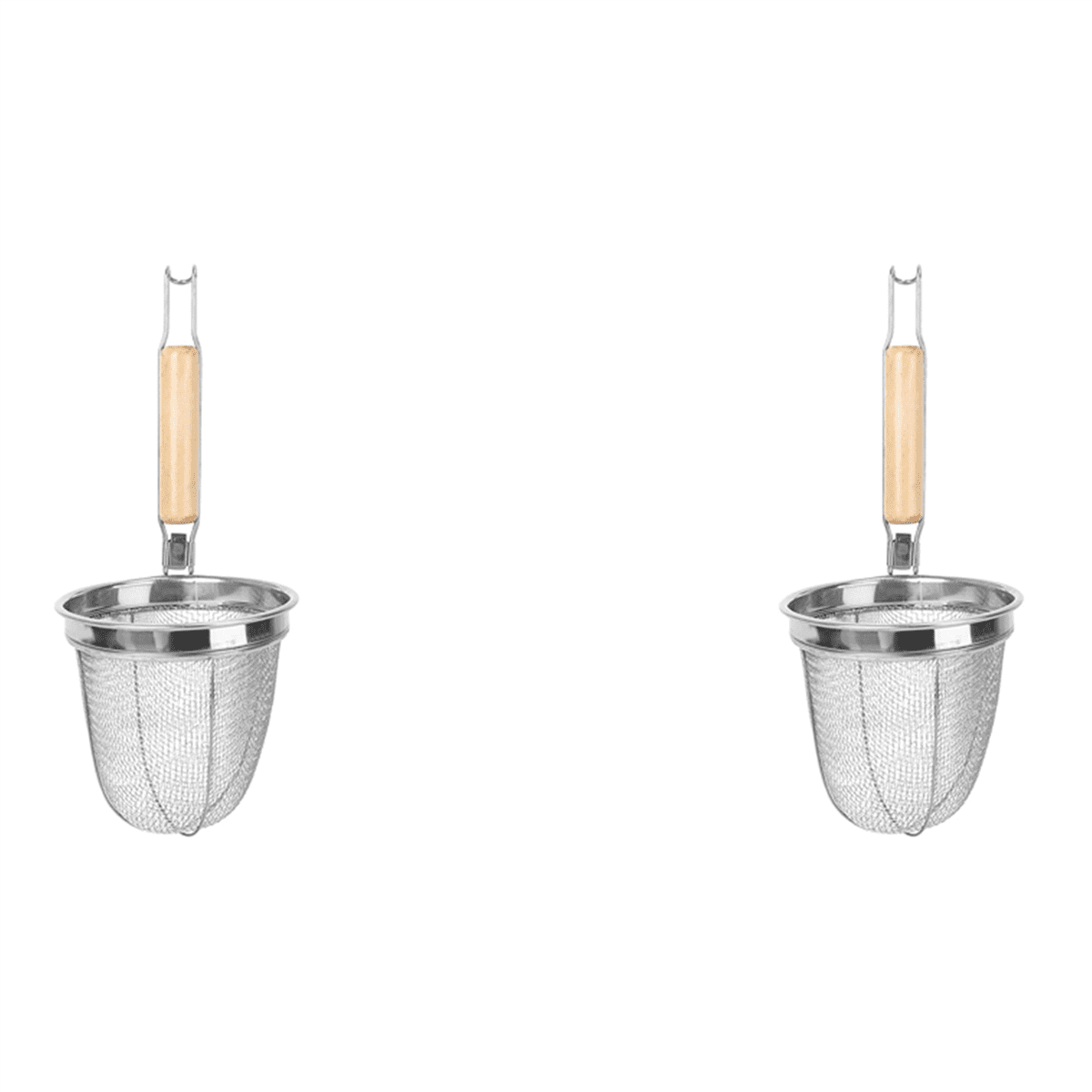 Click here for Unbranded 2x Noodle Strainer Stainless Steel Noodl... prices