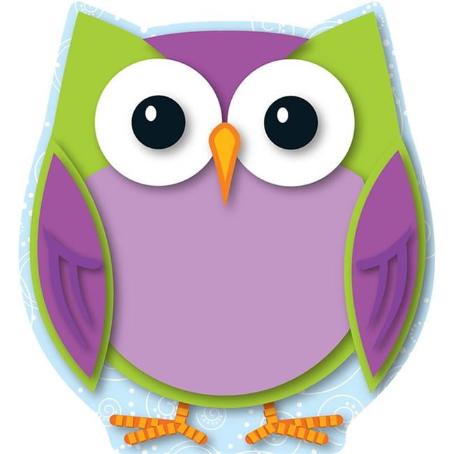 Carson Dellosa Cd 120133 6 Colorful Owl Mini Cut Outs Pack Of 6