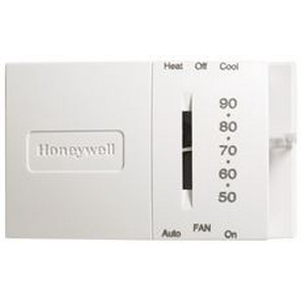 Honeywell Single-Stage Thermostat, 24 Volts, White - Walmart.com ...