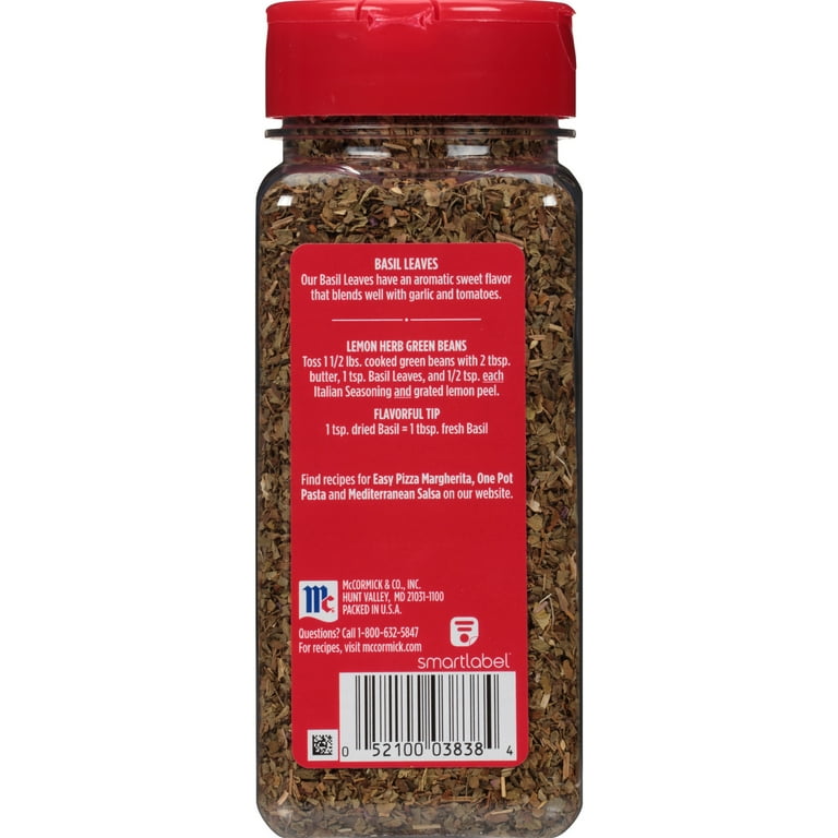 Fresh Basil Leaves Walmart