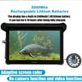 DEEP SEE 7 Underwater camera,7-Inch IPS Screen 1MP 170° Wide Angle ...