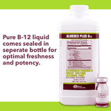Almebex Plus B12 Liquid Metabolism Energy Supplement 16 fl oz Supports ...