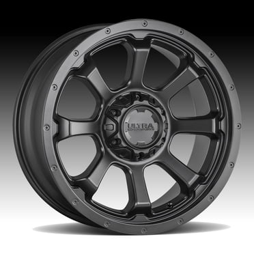 ULTRA 203bm hunter 20x9 -12et 106.10mm gloss black cnc milled accents ...
