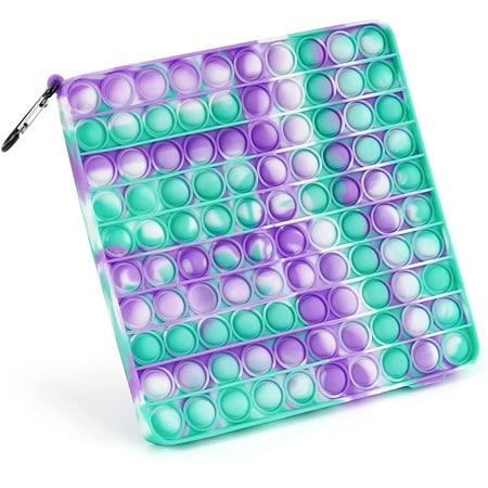 Large Size Push Bubble Fidget Toys Rainbow Extra Big Pop Fidgets Toy ...