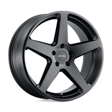 PETROL P3A 19X8 5X114.3 40ET 76.1CB MATTE BLACK WHEEL - Walmart.com