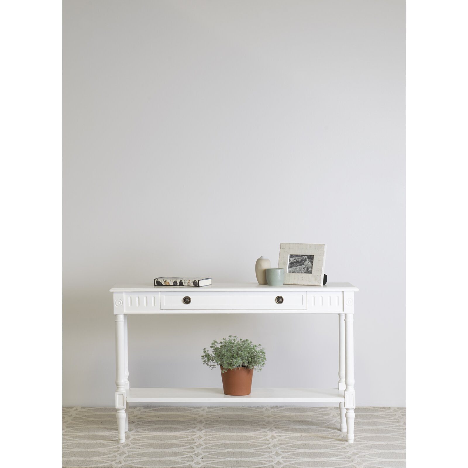 Isobel 47.2" Solid Wood Console Table, Warranty Length: 1 Year ...