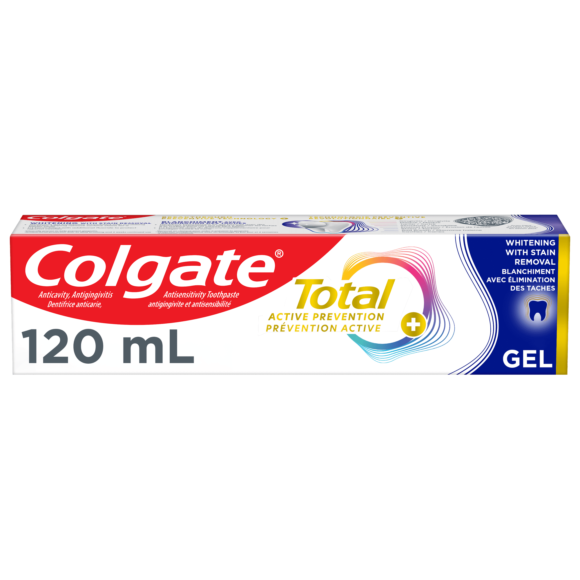 Click here for Colgate Total Active Prevention Stain Removal Whit... prices