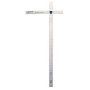 Johnson 48 in. L x 22 in. H Aluminum T-Square Silver - Walmart.com