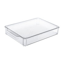 Fridge Drawer Organizer, Refrigerator Organizer Bins, Freely Pullable ...