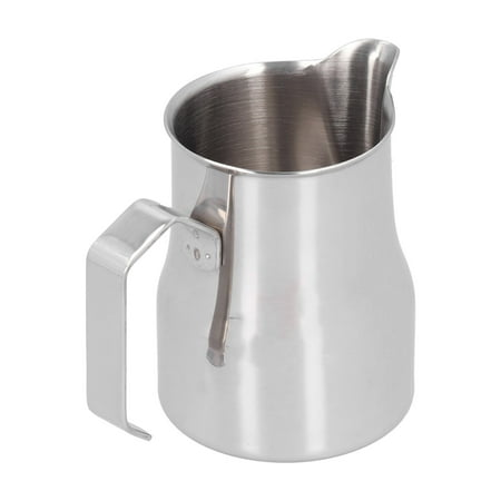 Milk Pitcher, Heat Latte Steaming Pitcher 304 Stainless Steel ...