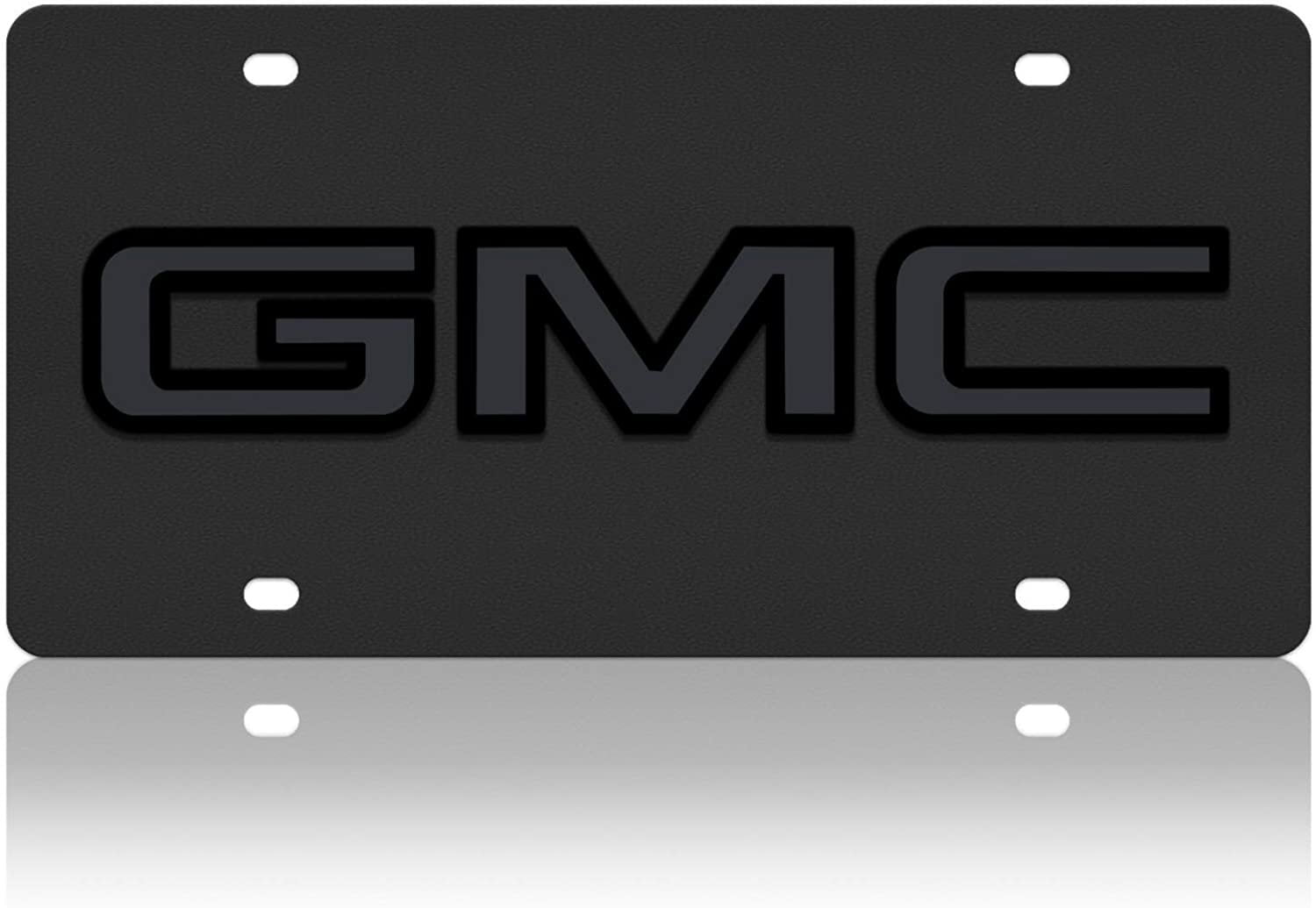GMC Logo License Plate (Black) - Walmart.com