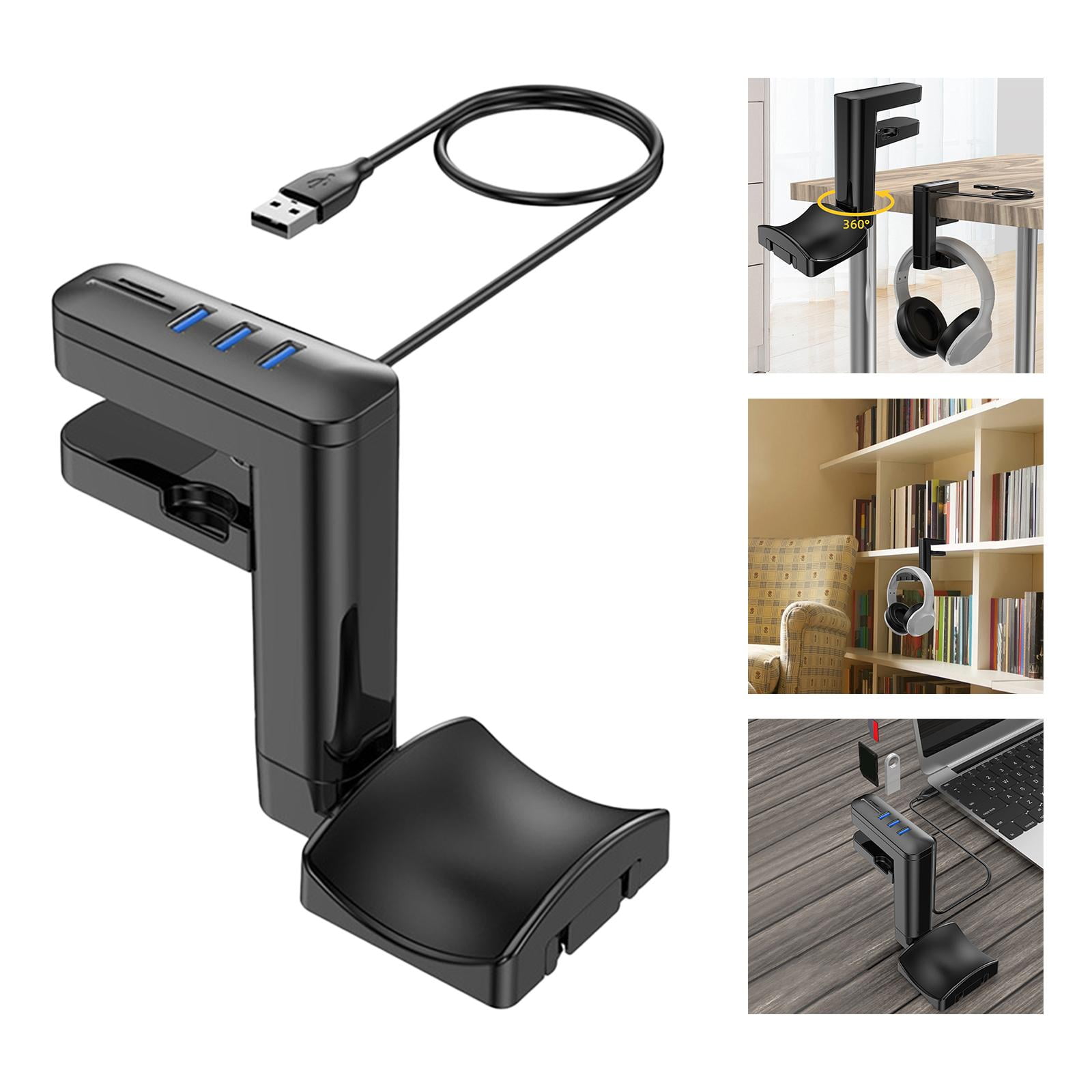 Headph Headset Holder Hanger Universal Metal Gaming Headphs Mount Hook ...