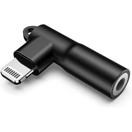 Lightning to 3.5mm Female Jack iPhone Aux Headphone Adapter, Apple MFi ...