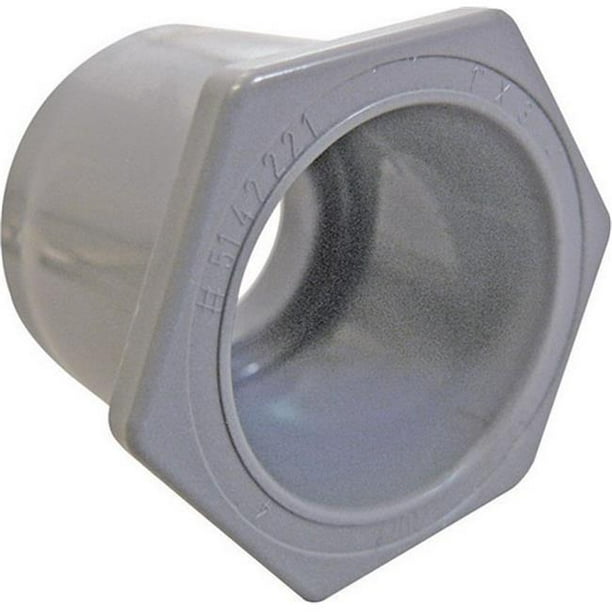 Cantex 5142223C 1.05 x 1.25 in. PVC Reducer Bushing - Walmart.com ...