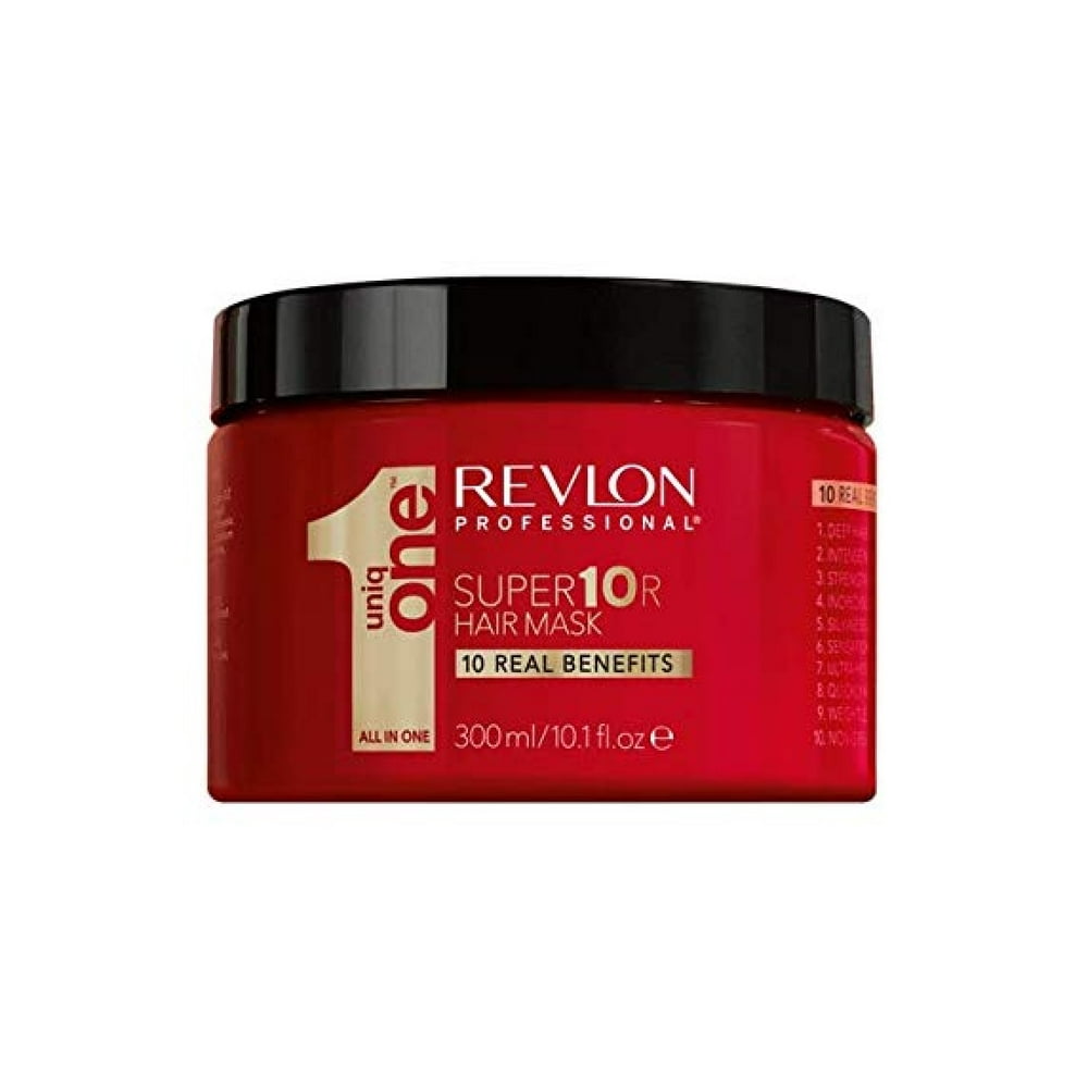 Revlon Uniq One All in One Super 10R Hair Mask, 10 Real Benefits, 10.1 ...