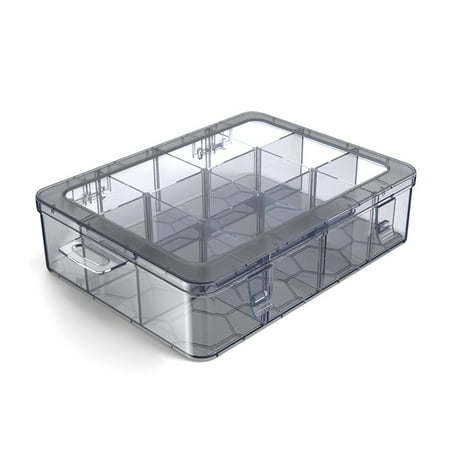 Adjustable Storage Container Plastic Storage Box Holder Display ...
