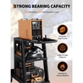 3-Tier Welding Cart, 400 Lbs Load Capacity,Rolling Metal Utility Car ...