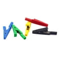 10A 2mm Copper Fully Insulated Alligator Clip for Electronics Testing ...