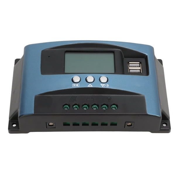 Solar Panel ControllerLCD Solar Charge Controller Remote Solar ...