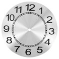 HOOWIFFY Aluminum Wall Clock Replacement Dial Face, 1 Set, and Easy to ...