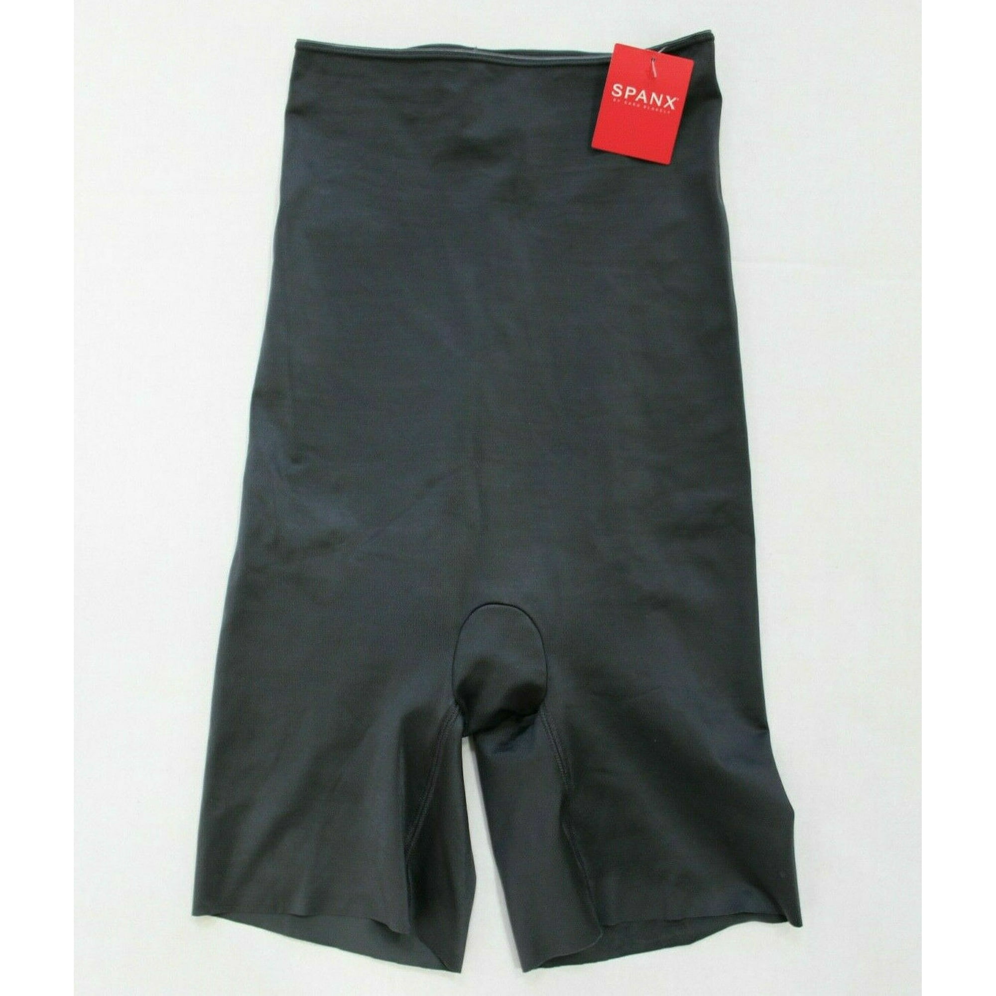 Click here for Spanx Slimplicity Mid Thigh Shaper Short Steel Gra... prices