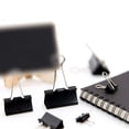 Binder Clips 100 Pack, Assorted Sizes X Large to Micro, Black Steel ...