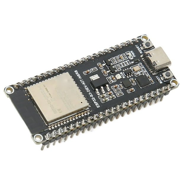 Placa de desarrollo WiFi microcontrolador USB tipo C ESP32 S3 con orificio de 24 GHz para ...