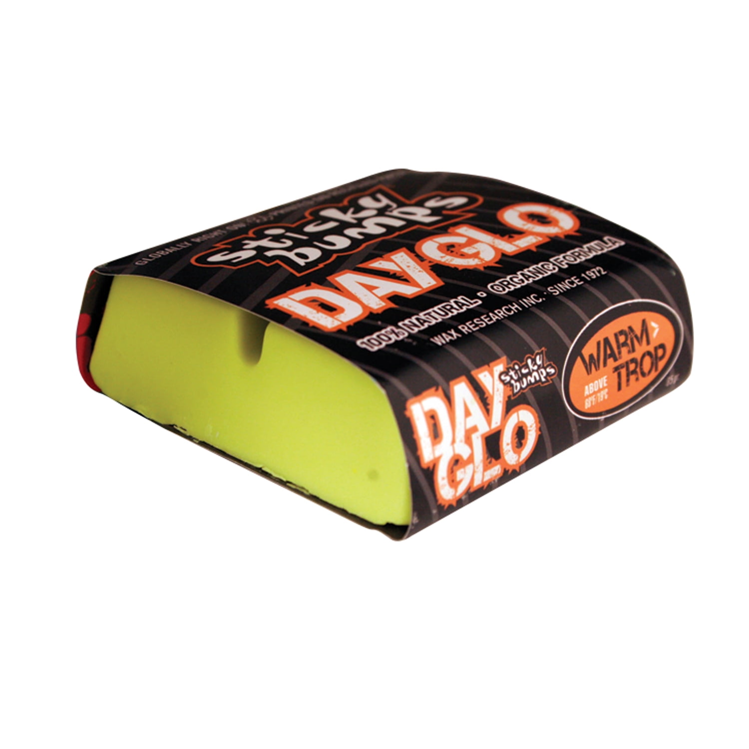 STICKY BUMPS Surf Wax DAY GLOW WARM/TROPICAL YELLOW - Walmart.com