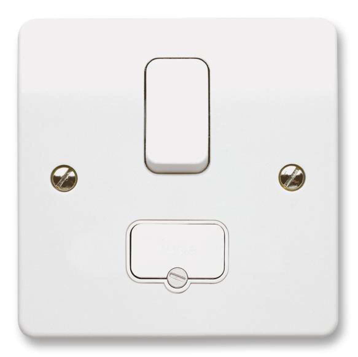 LOGIC PLUS - 13A 1 Gang Switched Fused Spur, Flush Mount - Walmart.com