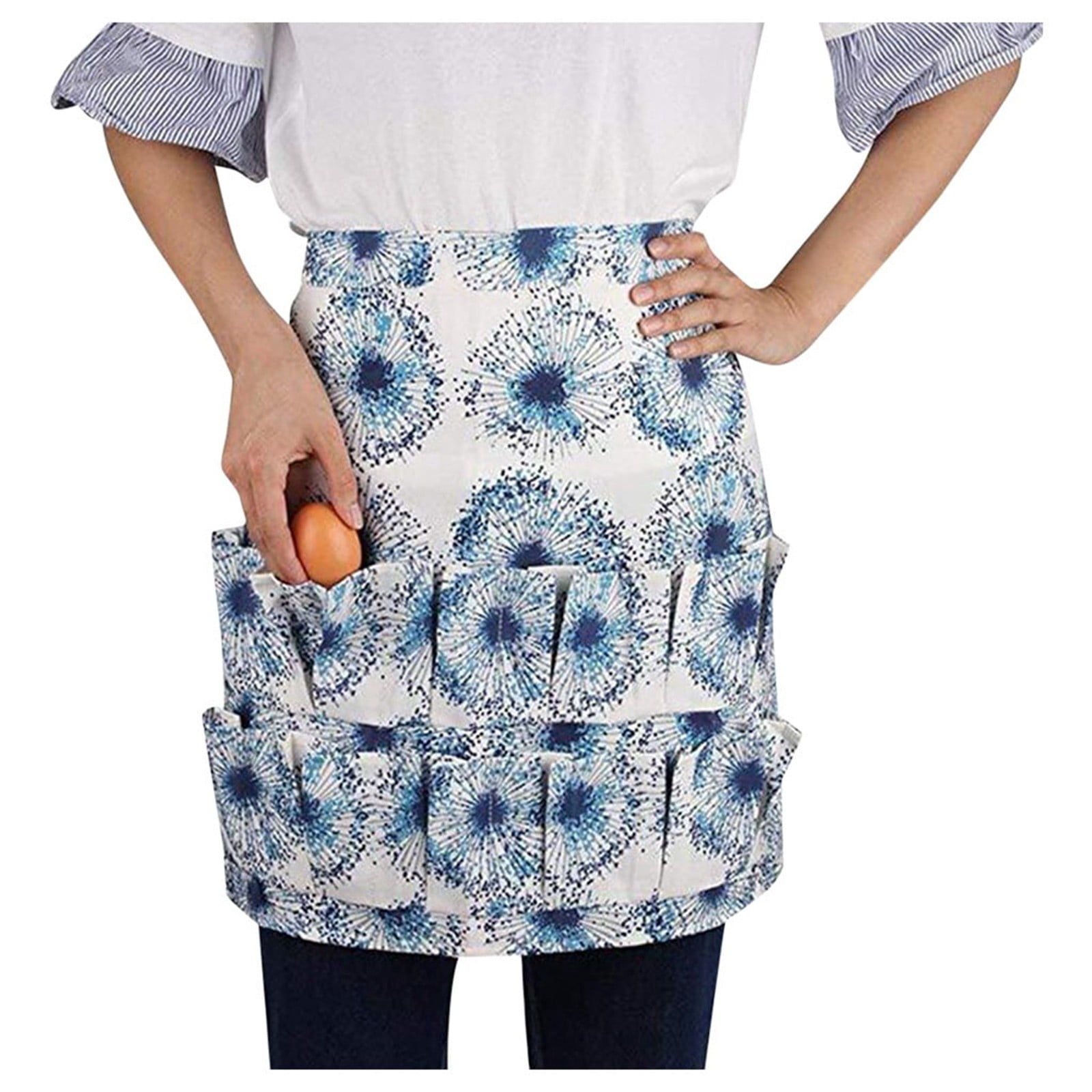 Popular! Egg Collecting Apron Pick Up Eggs Multi-pocket Apron | Bodega ...