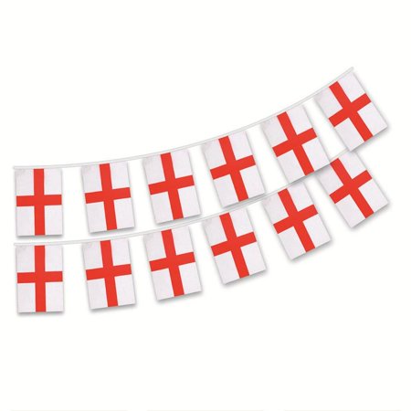 Wweixi England St George's Flag 14*21cm Suitable for English Decoration ...