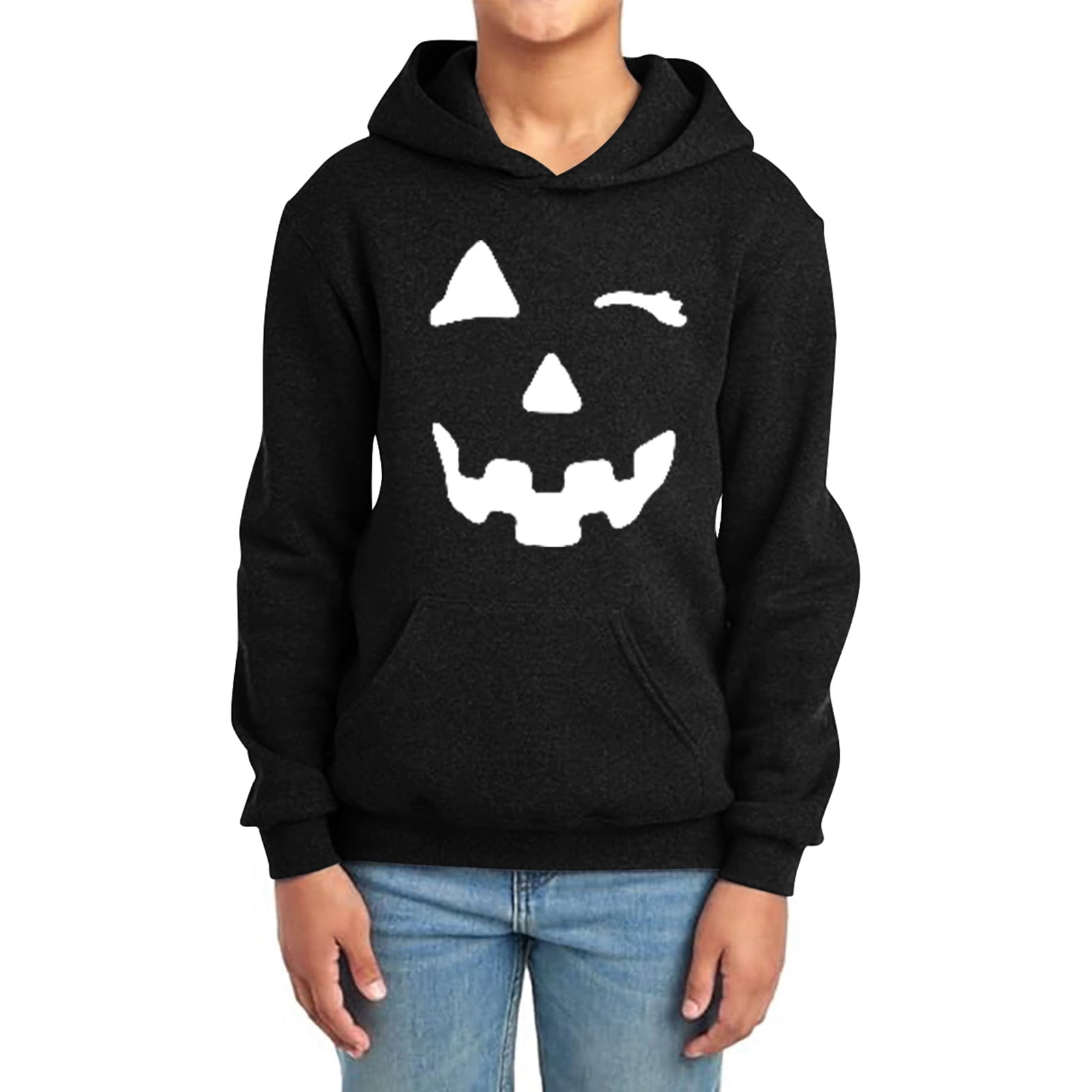 Click here for Wanpidan Boys Halloween Hooded Sweatshirt Soft Pul... prices