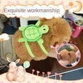sports capybara snapping circle doll capybara bracelet plush toy tail ...