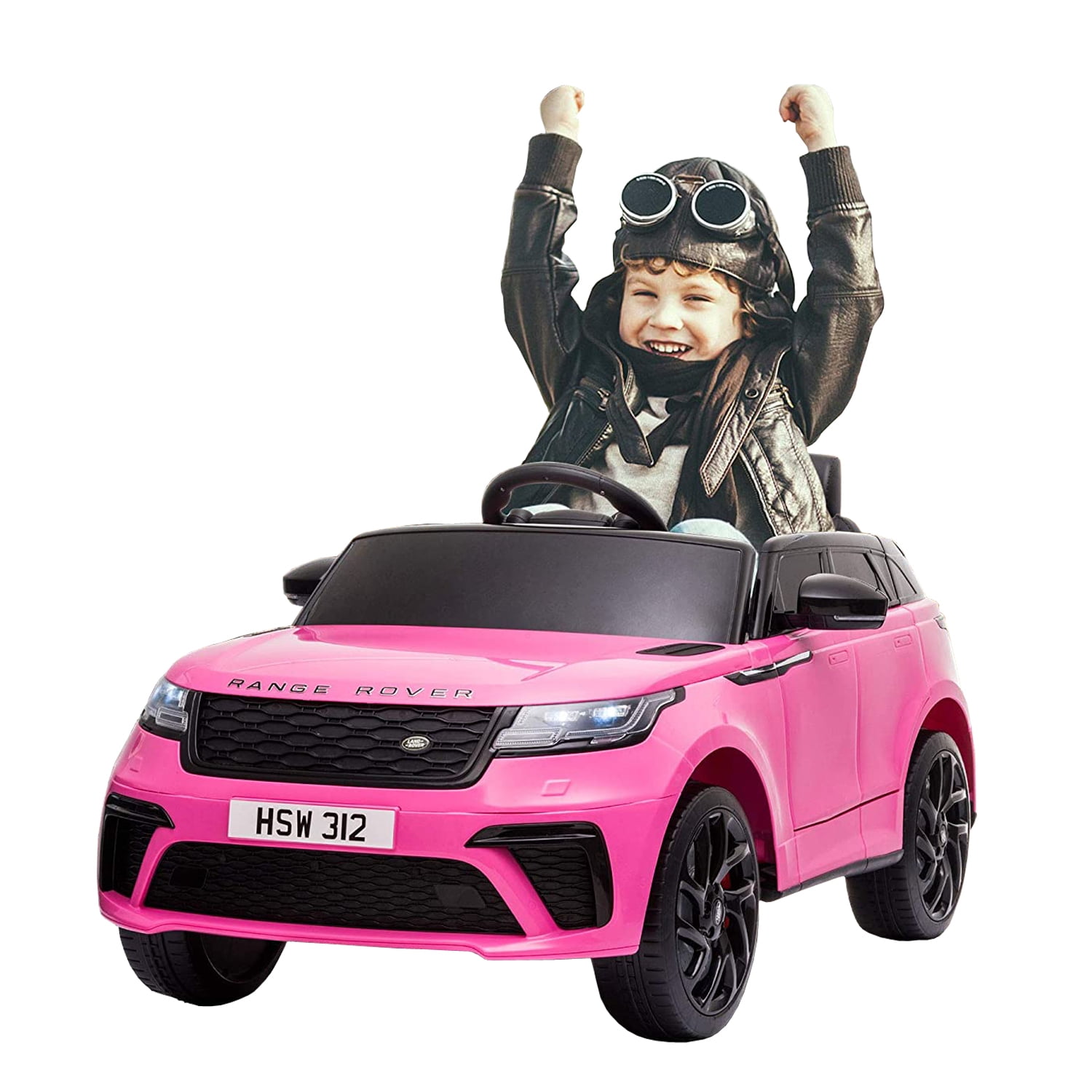 UWR-Nite 12V Licensed Land Rover Kids Ride On Truck Car with Remote ...