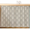 Beige Anchor Nautical Small Cabinet Curtains 10.8"W x 13.4"L, Coastal ...