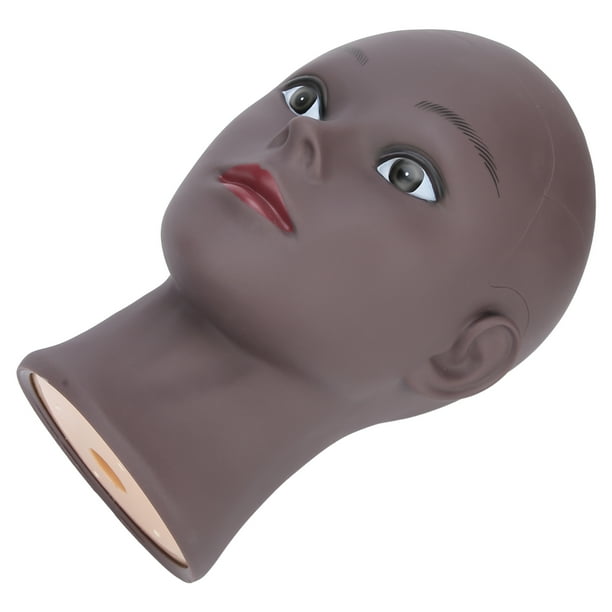 Manikin Head, Model Head Black Bald Manikin Head African Model For ...