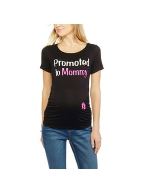 Maternity Graphic Tees - Walmart.com