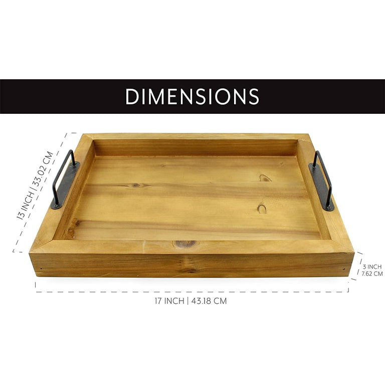 Farmhouse Wood Serving Tray