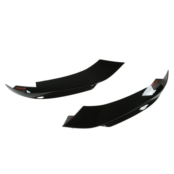 Front Splitter Lip Spoiler,2 Pcs Front Bumper Front Bumper Side ...