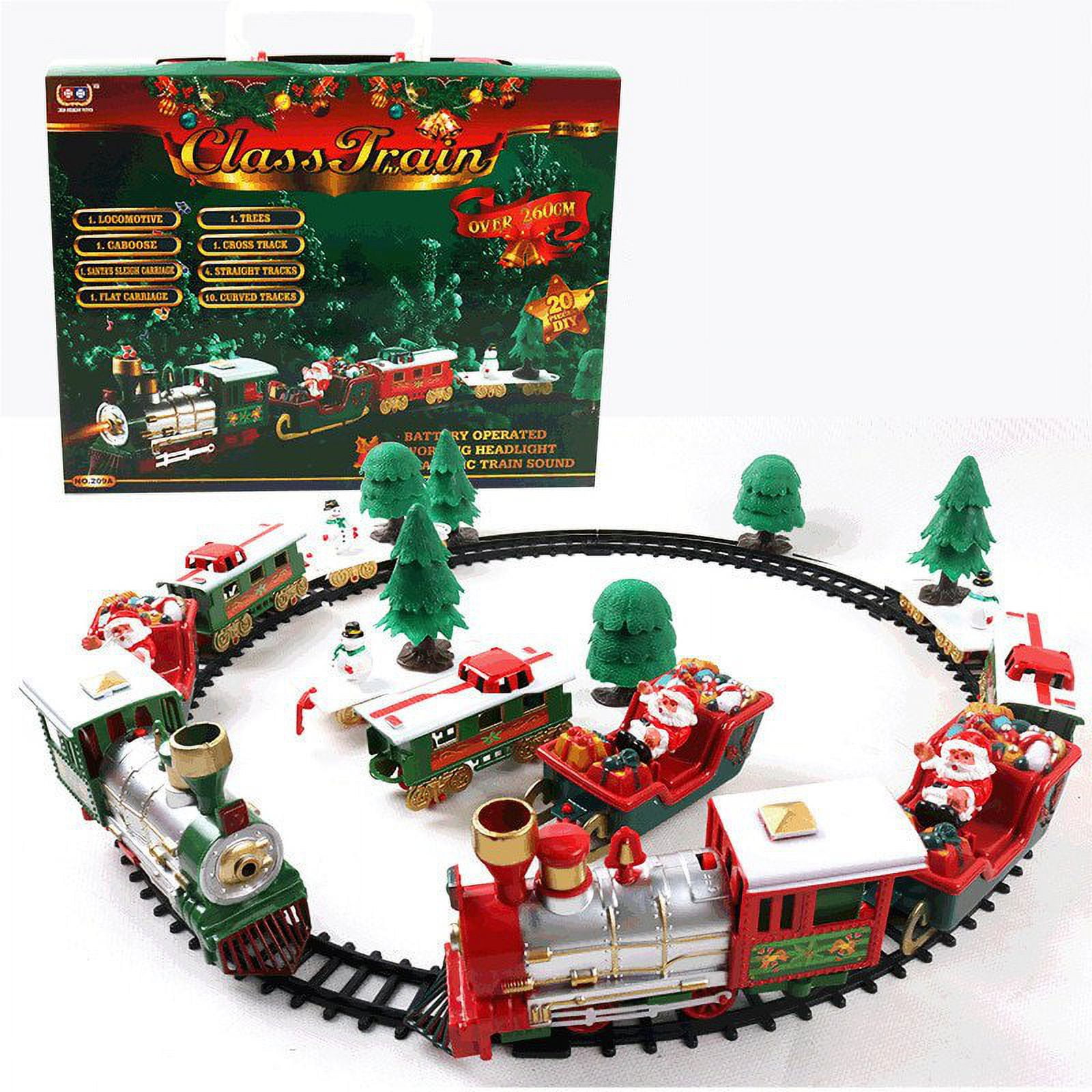 Click here for Addfst Christmas Electric Train Toy Rail Car Mini... prices