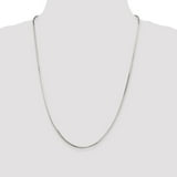 Sterling Silver 1.65mm Octagonal Snake Chain - Walmart.com
