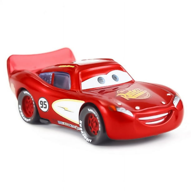 Disney Pixar 2 3 Toys Lightning McQueen Die Cast Sheriff Metal Die Cast Model Car 1:55 Metal Toy ...