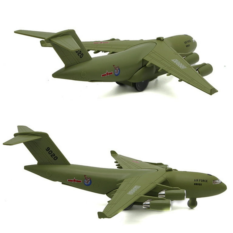 Military Cargo Plane Back