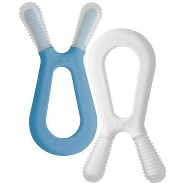 Comotomo Silicone Baby Teether, Blue - Walmart.com