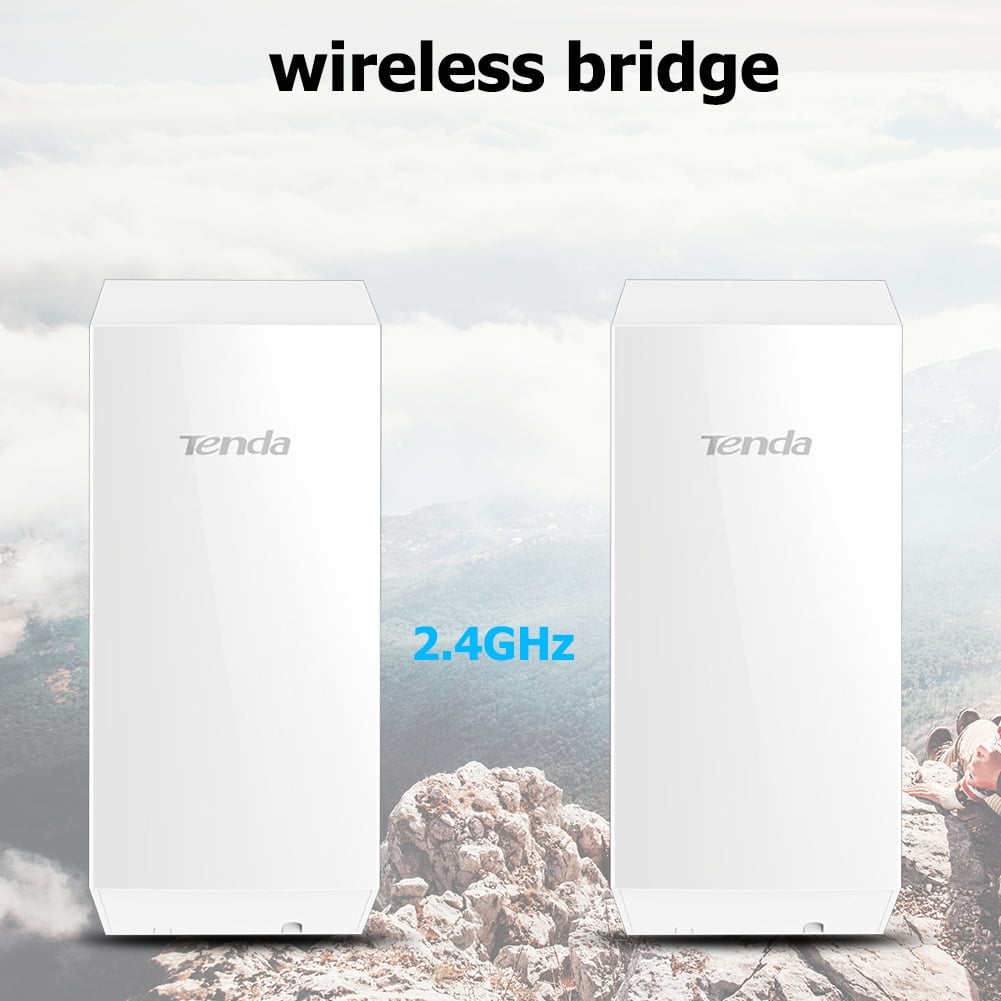 2x Tenda O1 300Mbps 802.11n Exterior Inalámbrico AP WiFi Router ...