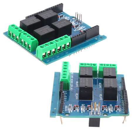 Cergrey Relay Module,Relay 3V / 5V Driver Module,4‑Channel Relay Module Control Board Resin ...