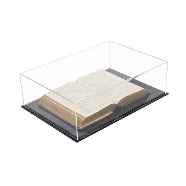 Deluxe Clear Acrylic Large Book Display Case (A071-BDS) - Walmart.com
