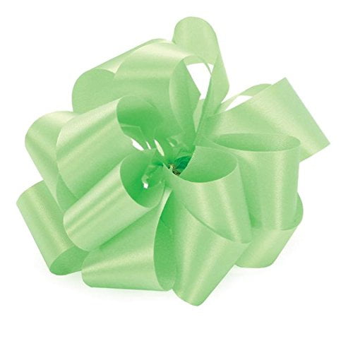 McGinley Mills 1.3" W Acetate Satin Ribbon, Citrus Lime Green, 100 Yard ...