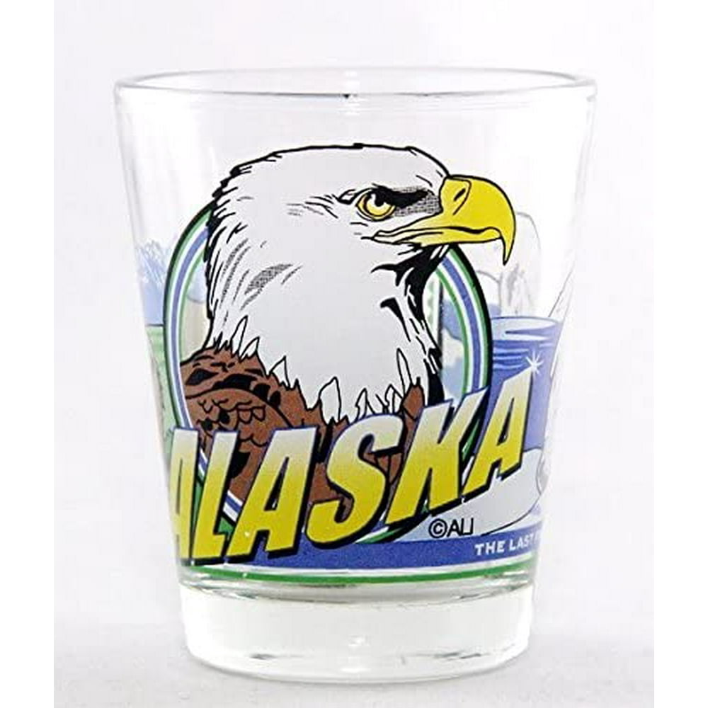 Alaska 3 View Shot Glass jks - Walmart.com - Walmart.com